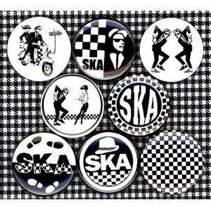 Accessories | Ska Music Buttons Badge Pins Set Of 8 | Poshmark